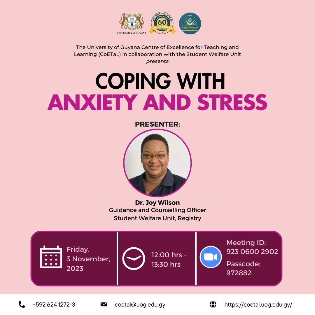 Coping with Anxiety and Stress | CoETaL